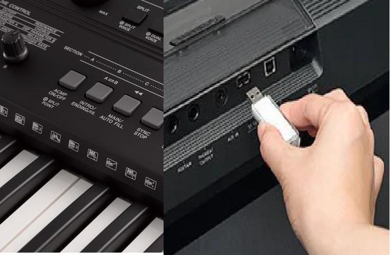 4 Keyboard Yamaha Dengan Drive USB To Device Untuk Memainkan Midi Dan ...