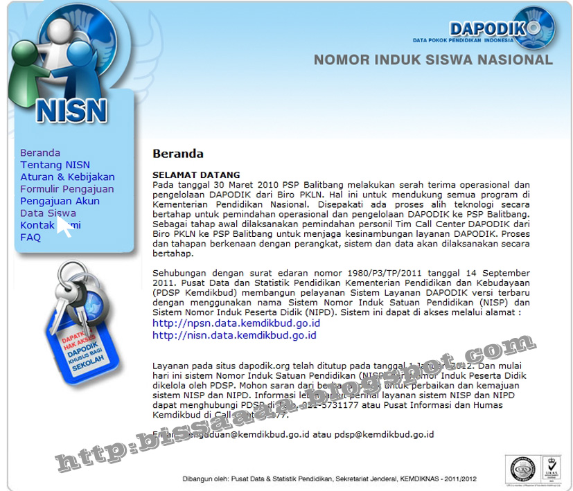 Cara Mencari NISN atau Nomor Induk Siswa Nasional di Internet Terbaru ...