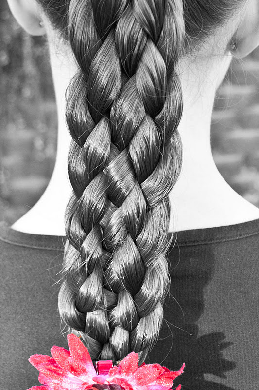 Princess Piggies: Friday's Film: 7-Strand Braids