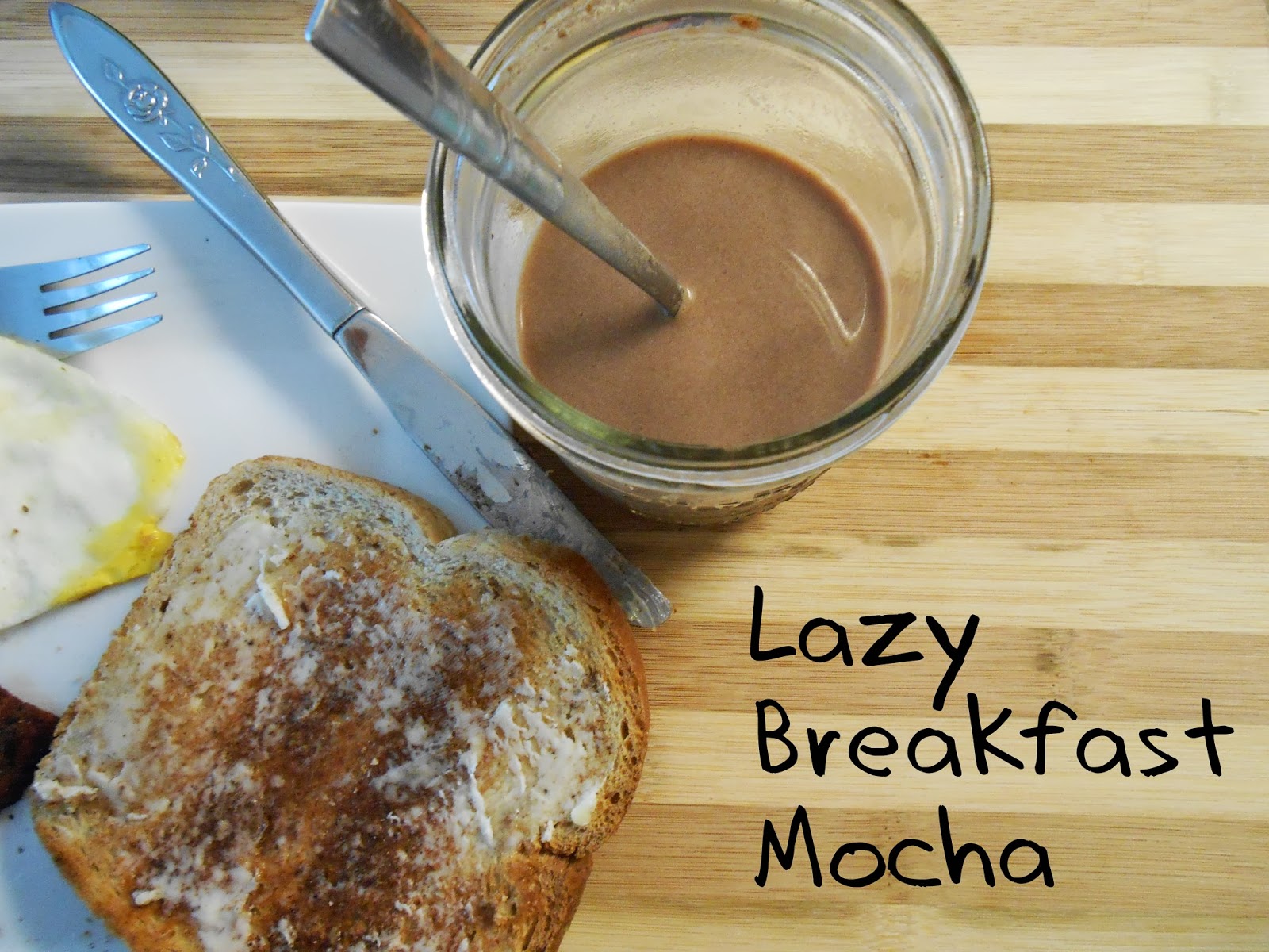 Beyond the Cookie Cutter: Lazy Breakfast Mocha