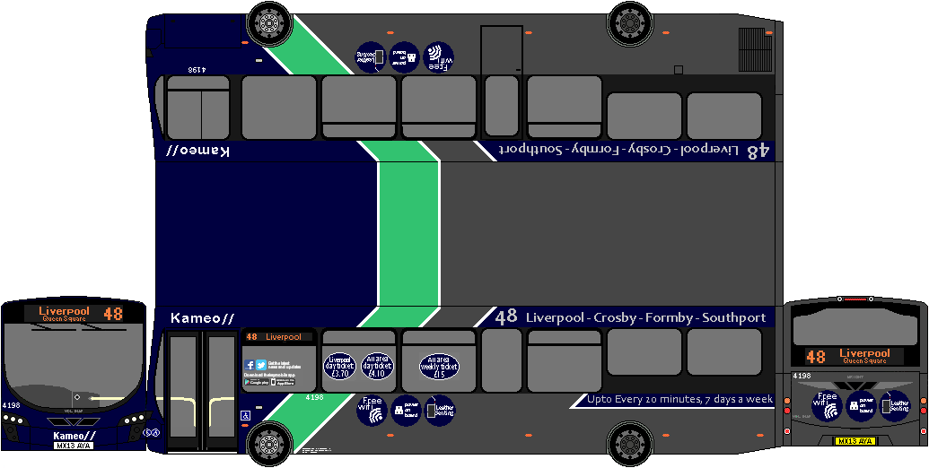 Kameo Buses Merseyside & Chester