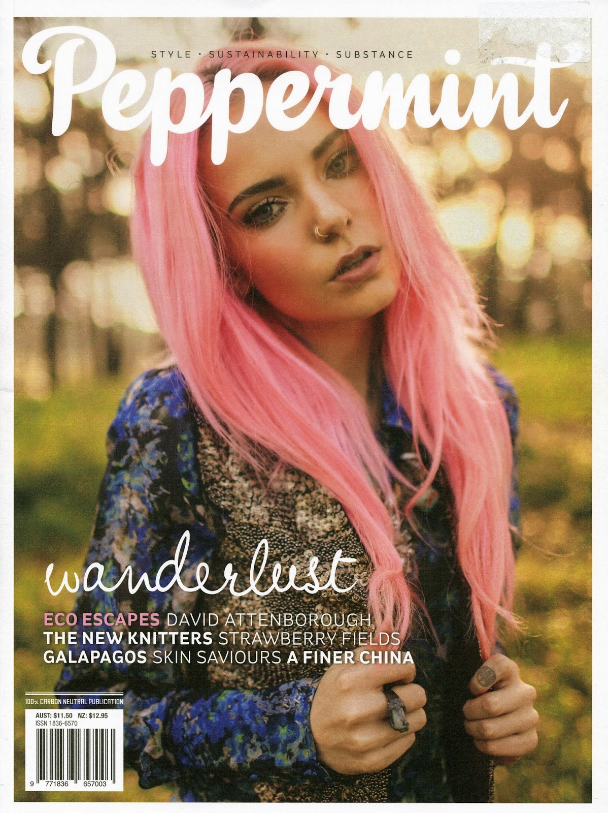 nikki gabriel: Peppermint Magazine Feature