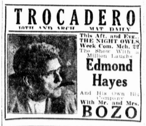 Early Sports and Pop Culture History Blog: What Came First - Bozo or ...