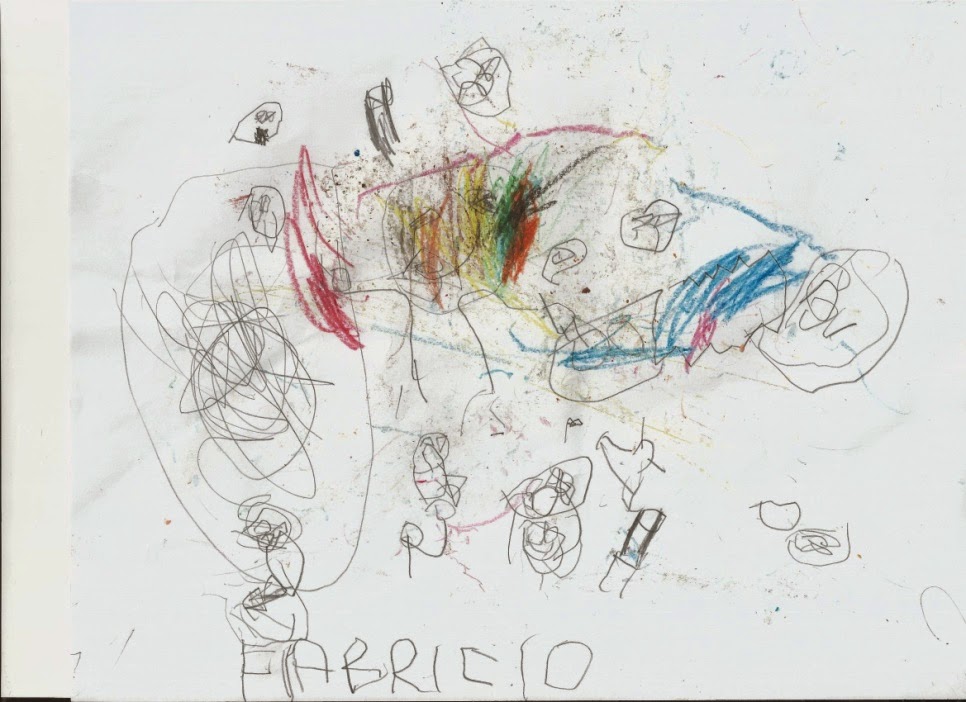 jorge moraga: Etapas del dibujo "el garabato"