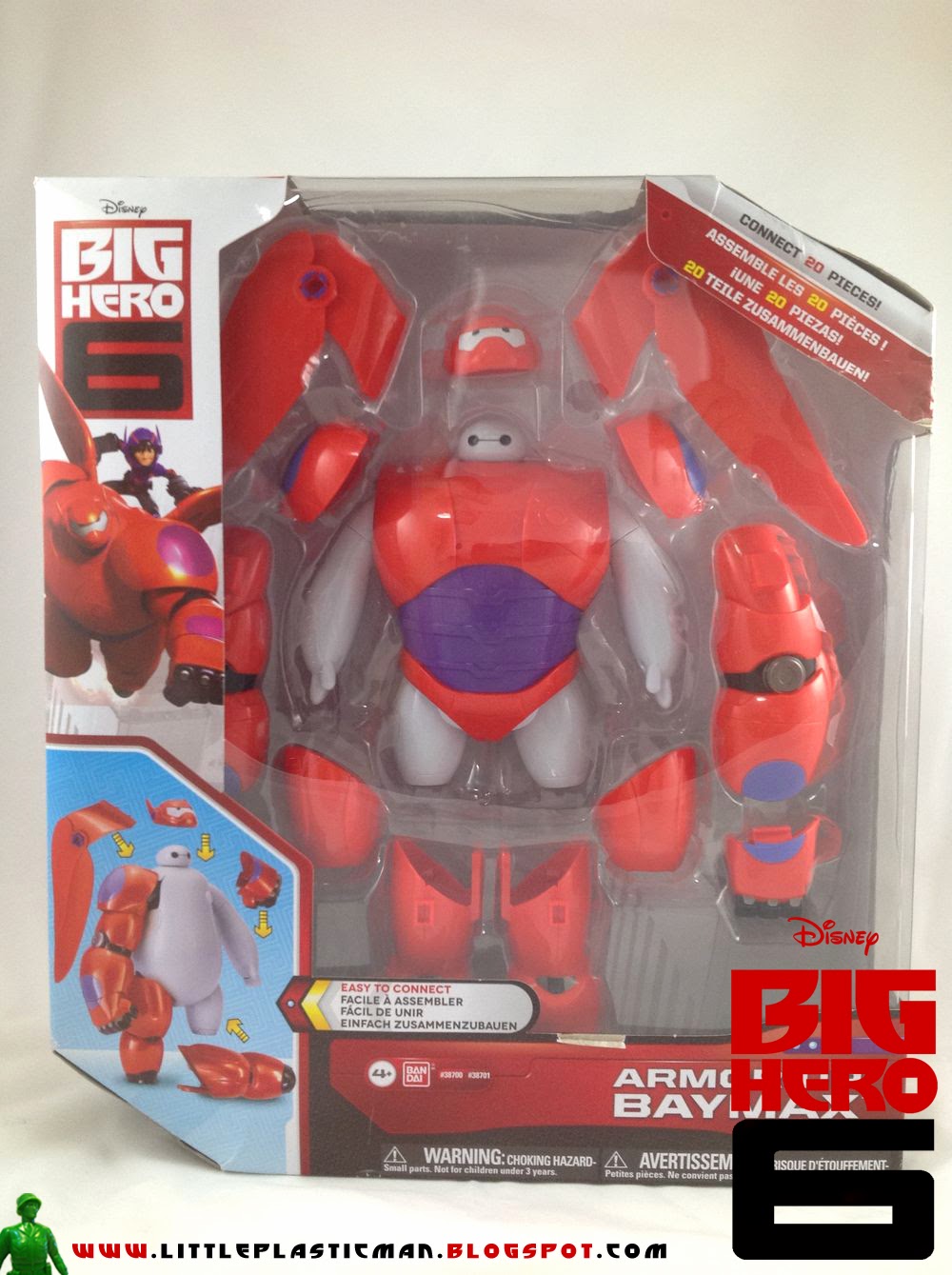 Little Plastic Man Toy Blog and Review Singapore: Bandai Big Hero 6 ...