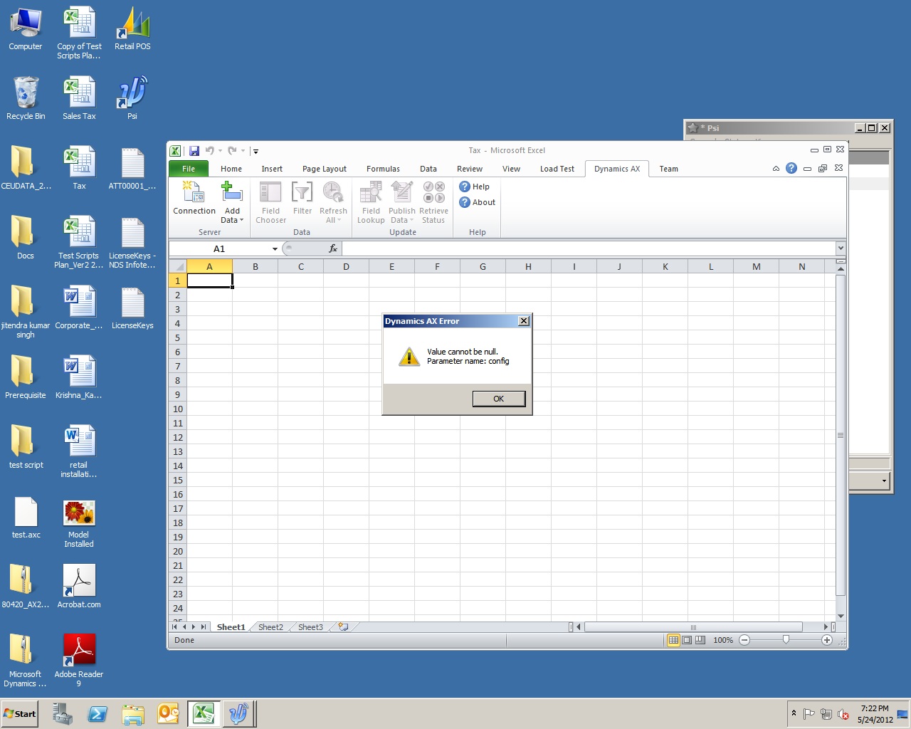 Axaptad365 Corner Ax 2012 Add Ins Error
