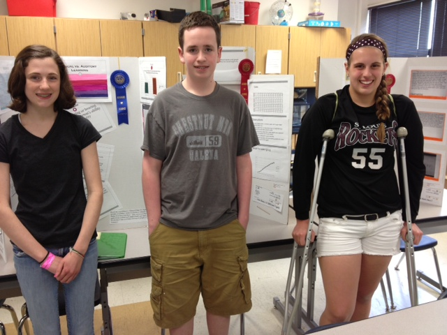 What's New at Truman: 8 Gold's Science Fair Ribbon Winners