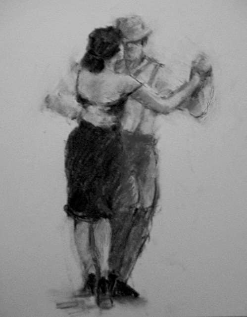 Connie Chadwell's Hackberry Street Studio: Another Tango in Black and ...