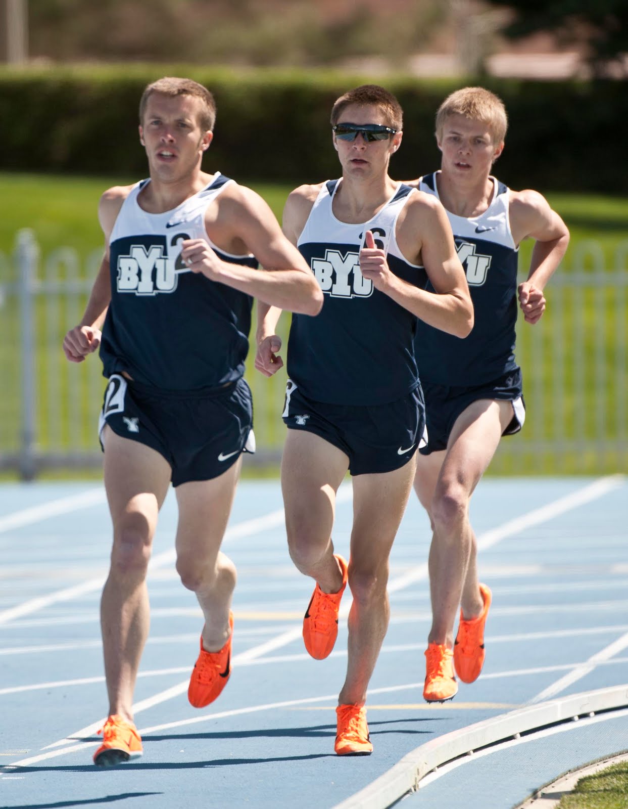 Luke Hansen Photography: BYU Track and Field - And a Utah State Mullet