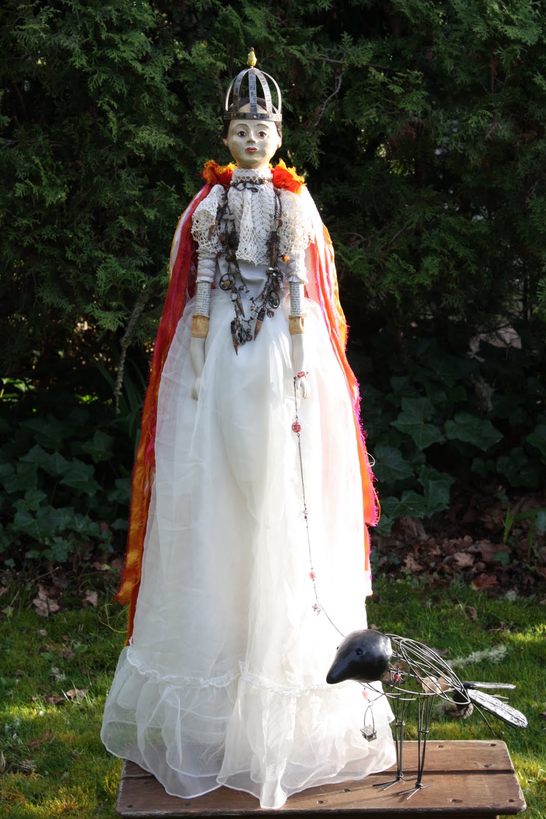 Copper Crow Studio: Walking Raven