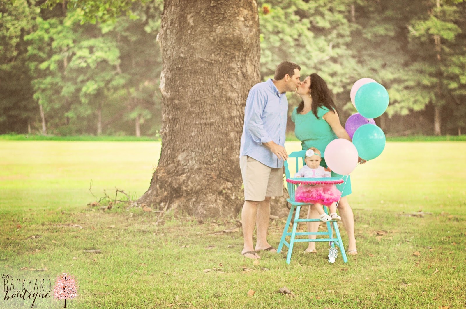 The Backyard Boutique: Barnes Family Photos - Julianna is One!