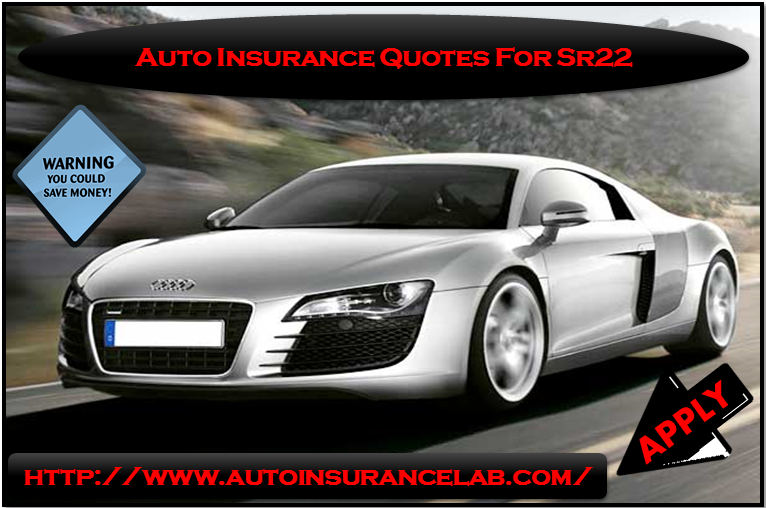 SR22 Auto Insurance Quotes With Affordable Rates And Instant Approval ...