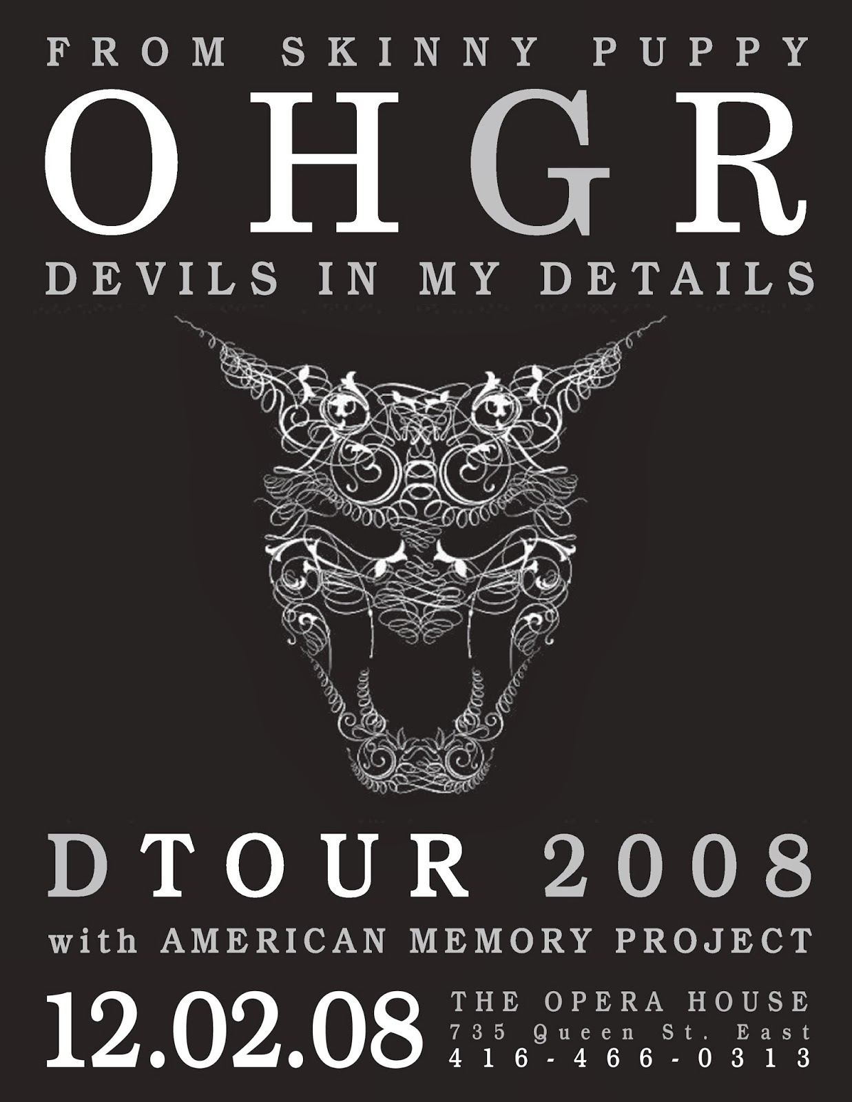 SP Vault: ohGr - The Opera House, Toronto, Ontario, Canada - 02.12.2008 ...