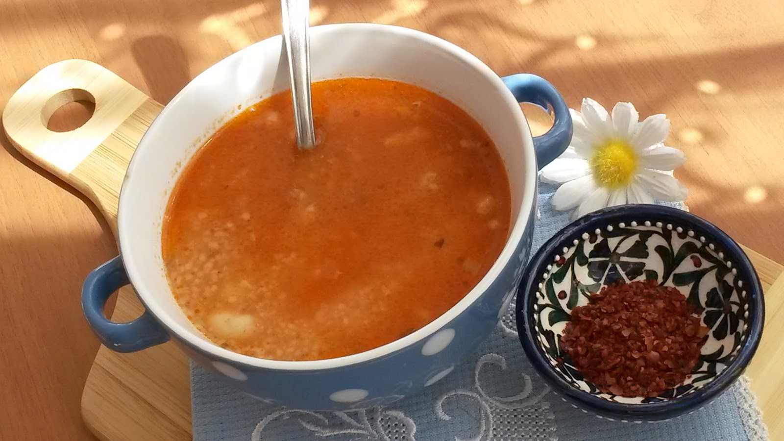 SEVGİNİN YEMEKLERİ: SEVGİ ' NİN SPESYAL ÇORBASI - BULGURLU KURU FASULYE ...