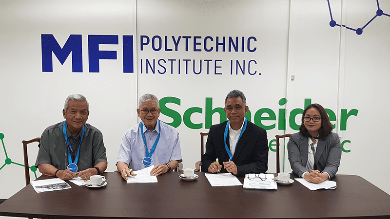 Schneider Electric Philippines and MFI Polytechnic Institute team up to ...