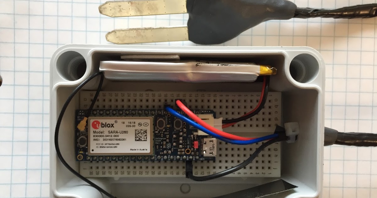 How to make a cellular-connected garden monitor