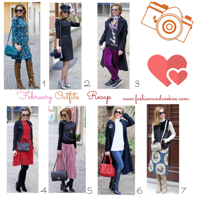 Outfit ideas: February outfits recap | Fashion and Cookies - fashion ...