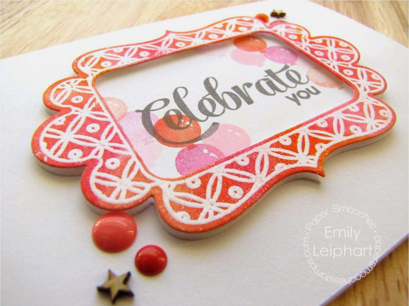Emily Leiphart: {Paper Smooches} Combining Flirty Frames, Duo Die 1 ...