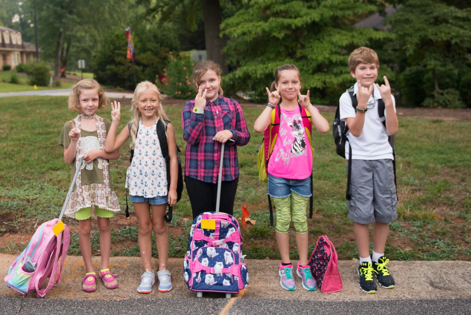 Outnumbered and Overjoyed: First Day of Fourth Grade