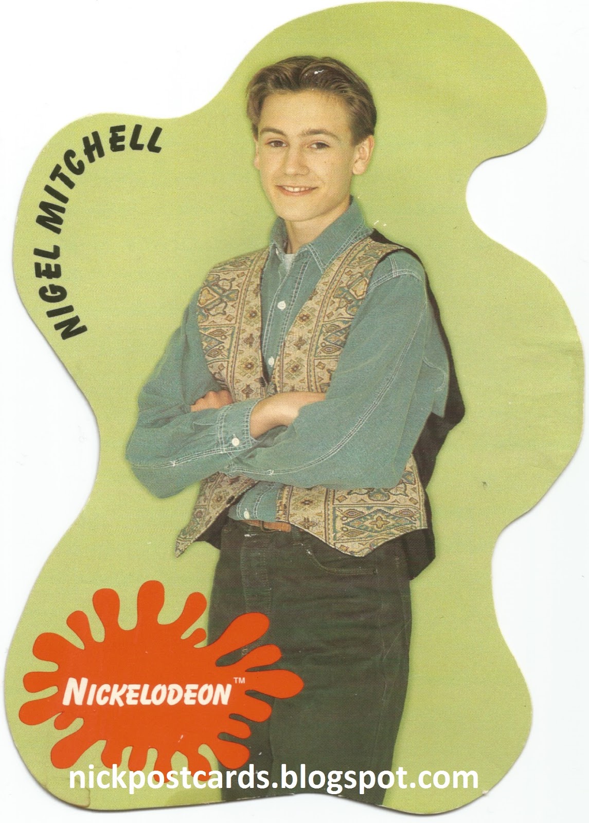 Postcards From Planet Nickelodeon: Nigel Mitchell - 1995 - Nickelodeon UK Postcards From Planet Nickelodeon: Nigel Mitchell - 1995 - Nickelodeon UK