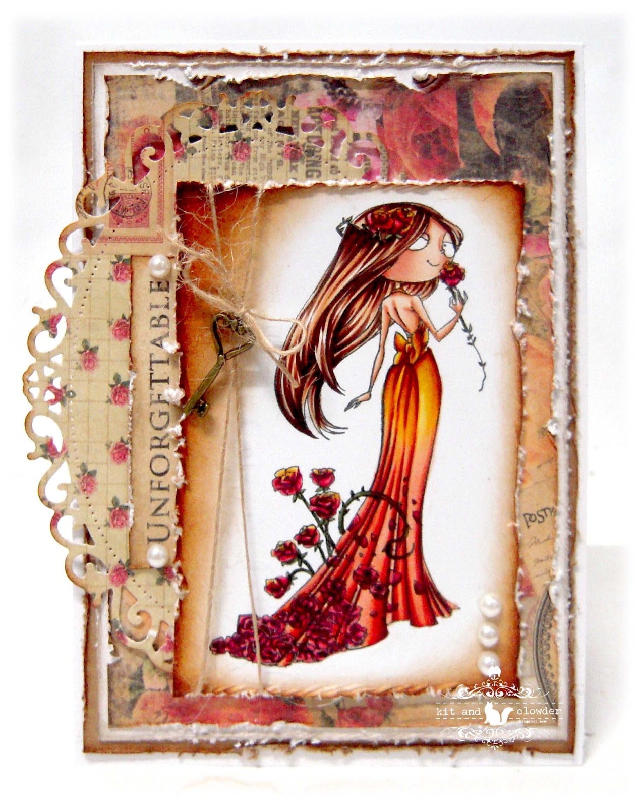 Rose + CAS Again?! - Kit and Clowder Online Colouring Classes