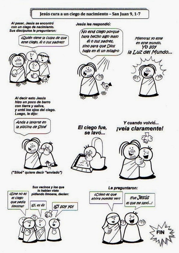 Educar con Jesús: Jesús y el ciego de nacimiento Jn 9,1-41 (por ...