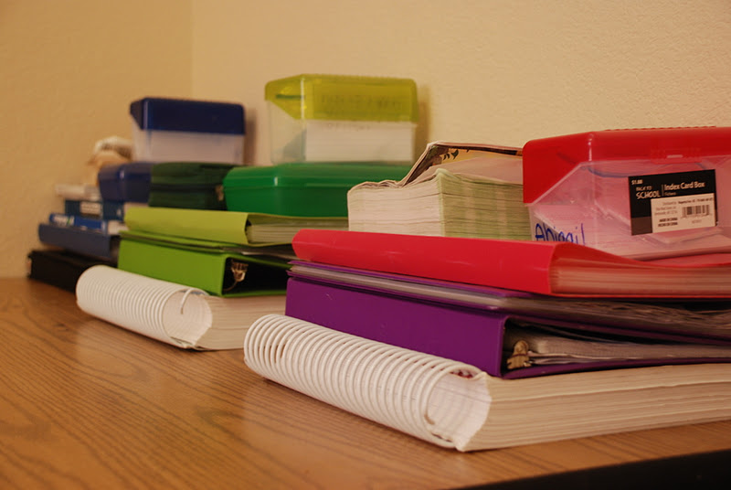 Life as a Mother...of Many: Large Family Organization...color coding