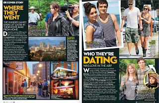 Scans: Edición especial de The Hunger Games en OK Magazine | Real or ...