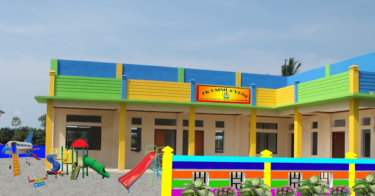 45+ Warna Cat Dinding Sekolah Paud, Paling Top!