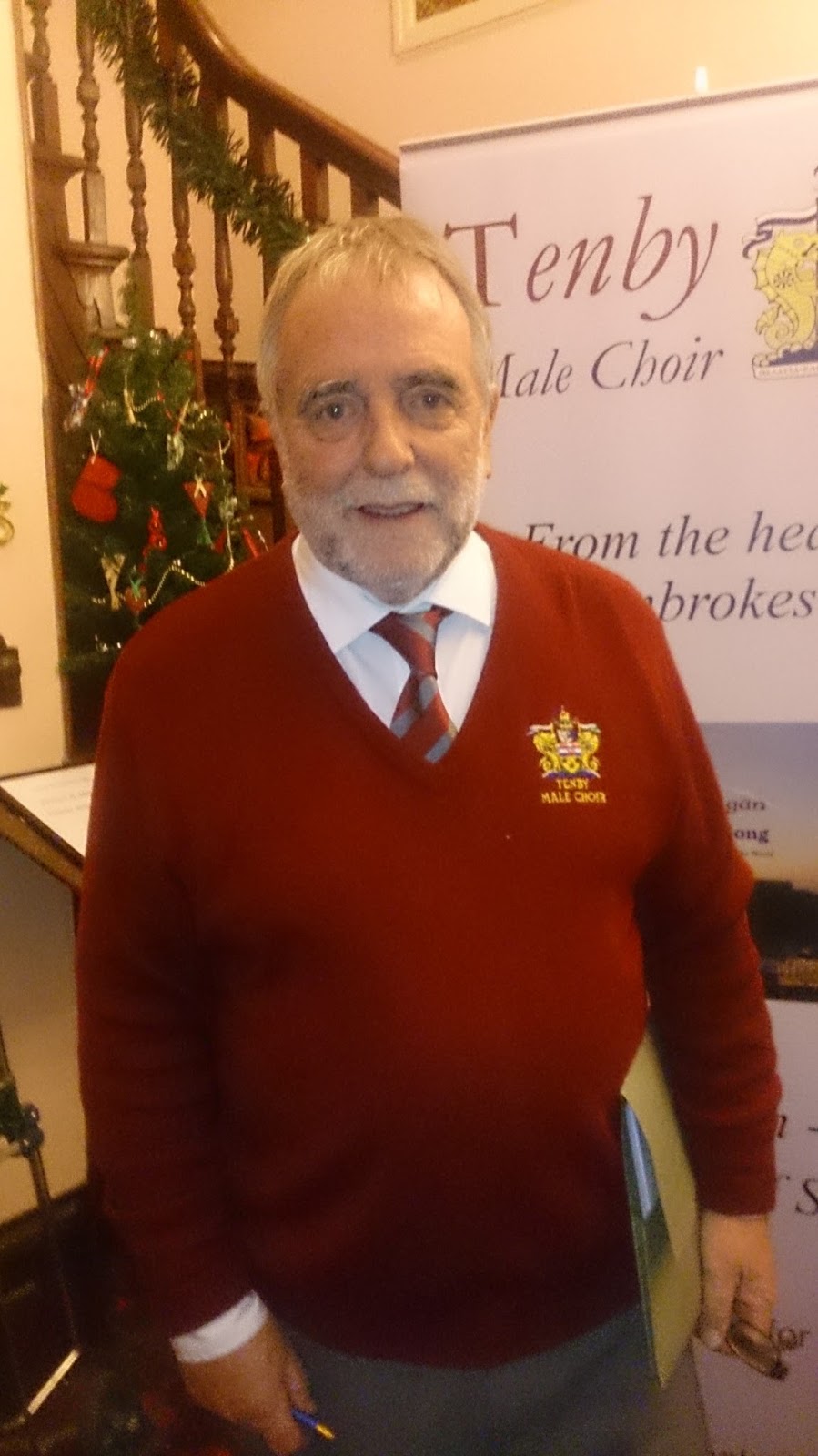 Tenby Male Choir: Tenby Male Choir – Terry to Spend More Time with his ...