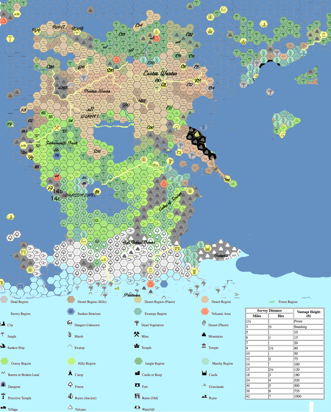 DMiurgy: How Many Hexes Should My Hexcrawl Have?