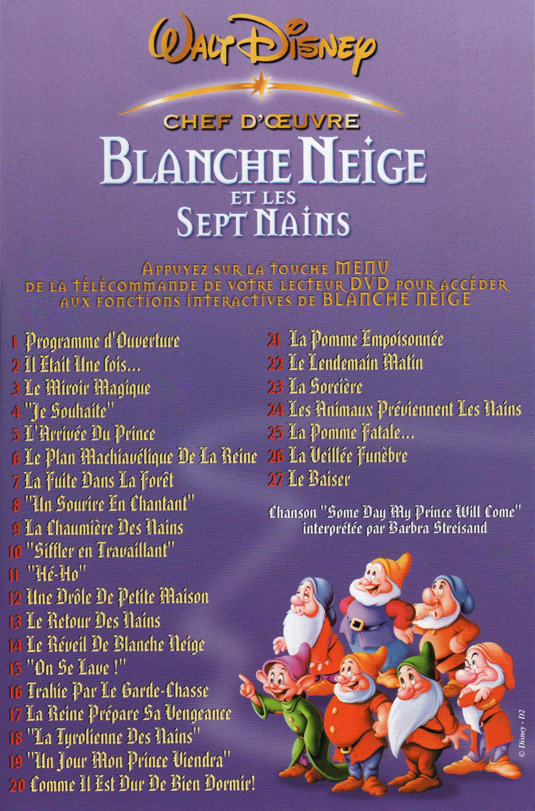 Filmic Light - Snow White Archive: 2001 Snow White Home Video ...