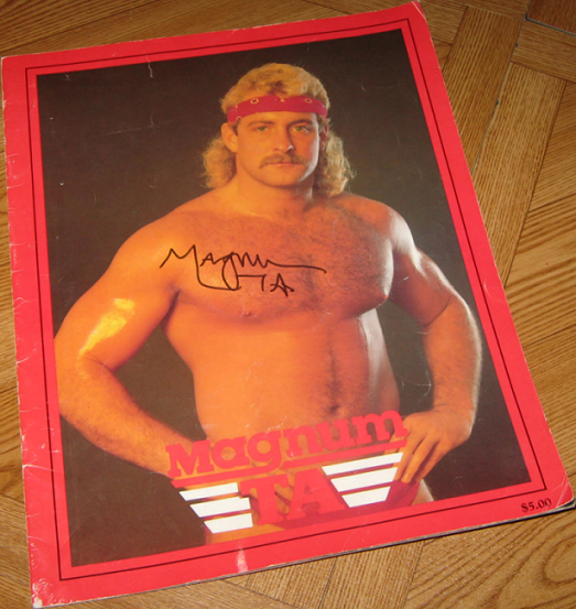 J\/\/s Wrestling Memorabilia: Magnum T.A. Still Beloved, 3 Decades Into ...