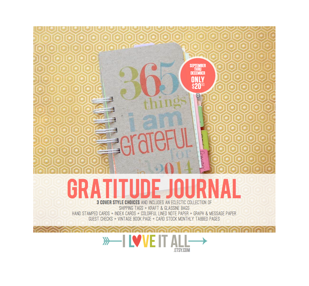 gratitude journal | 365 things i am grateful for