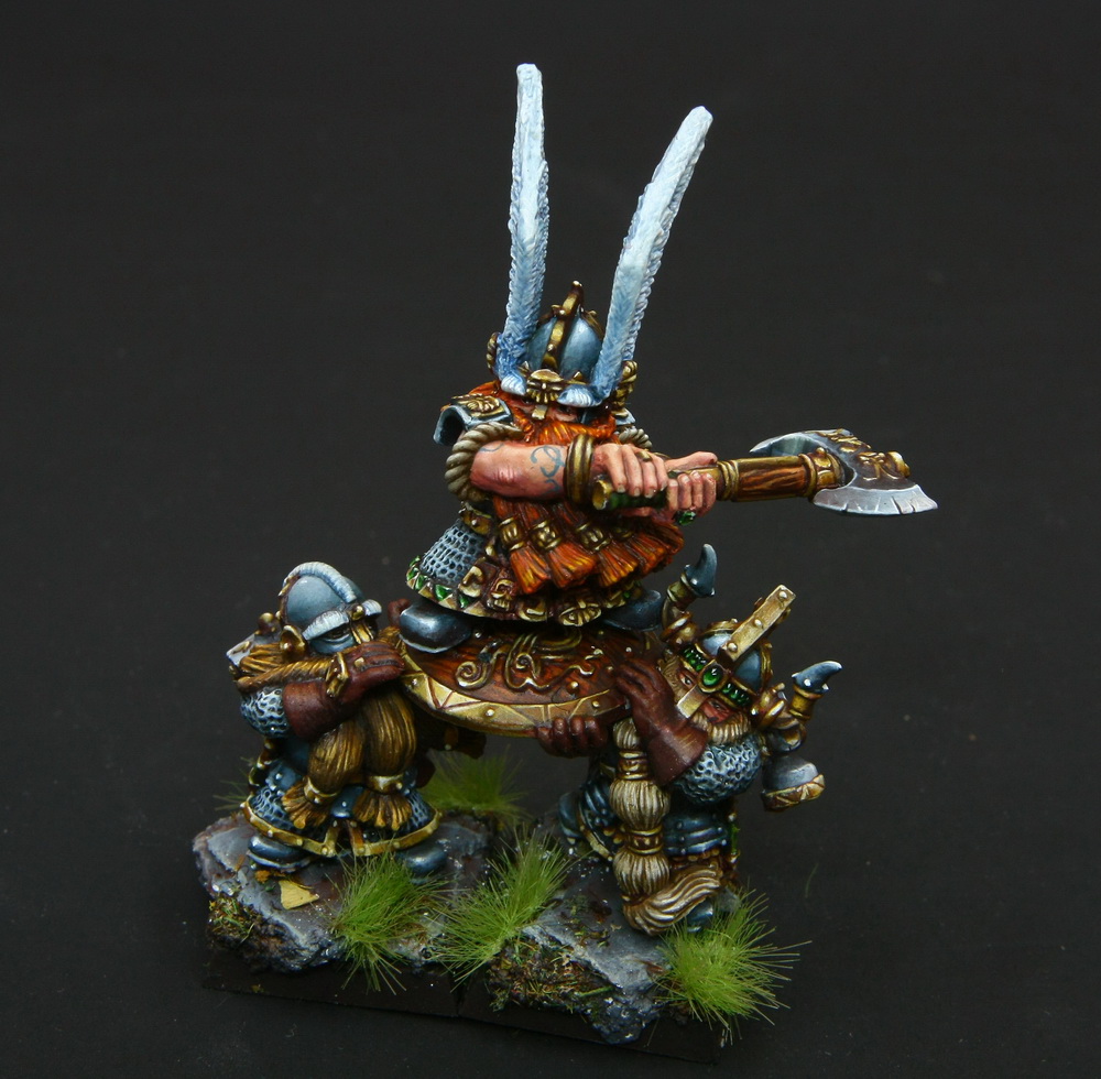 HopeRiver's Valley: Dwarf King Alrik and Shieldbearers