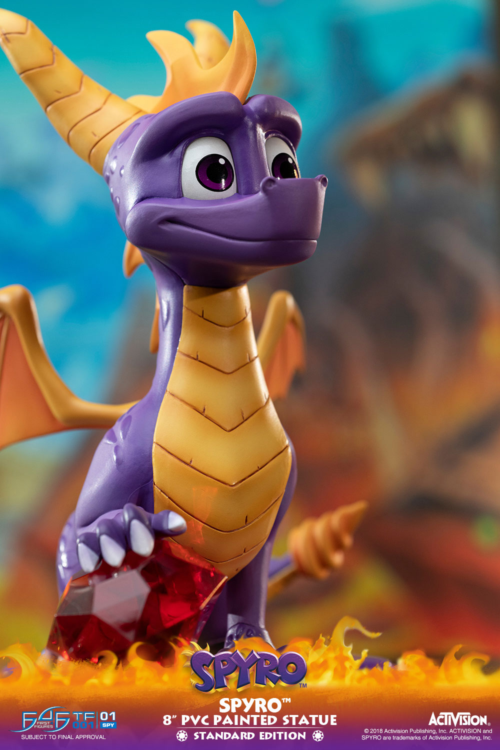 Spyro the Dragon PVC Statue (First 4 Figures)