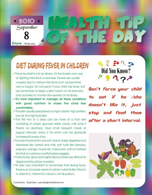 Dr. Diet: FEVER-Diet Guidelines