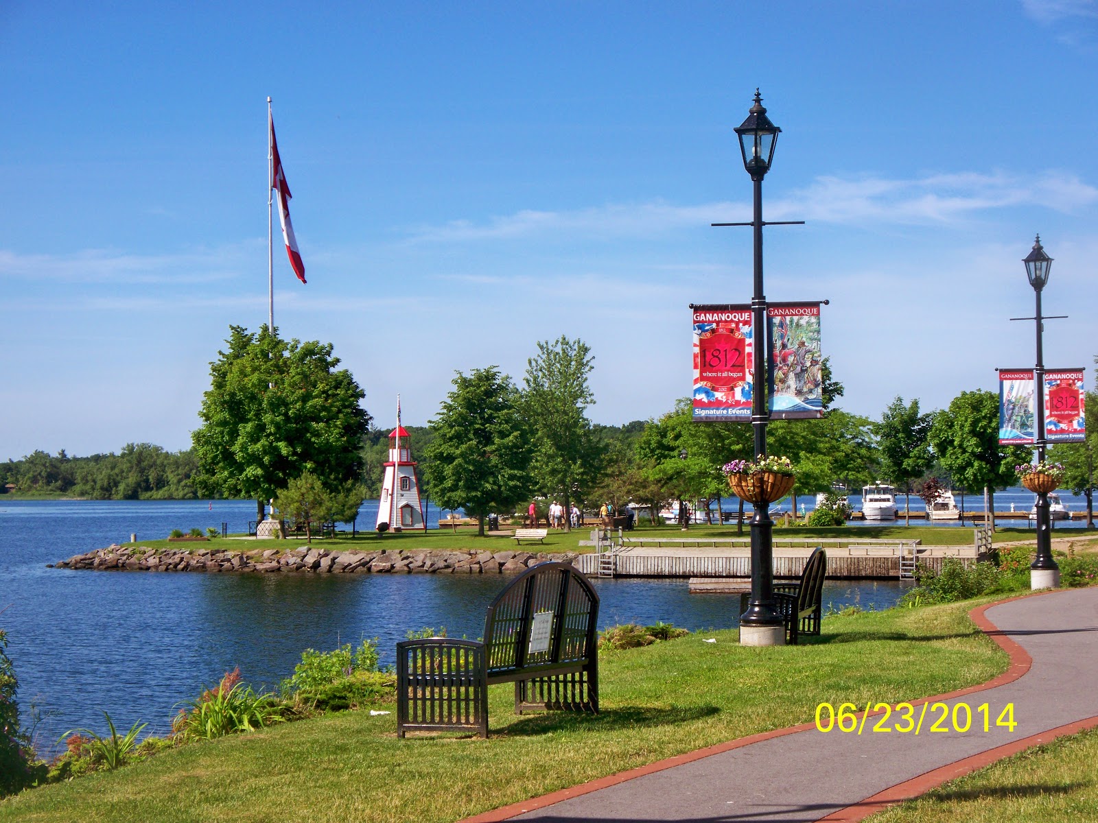 Nanseann: Day 335 Gananoque Municipal Marina Gananoque ON