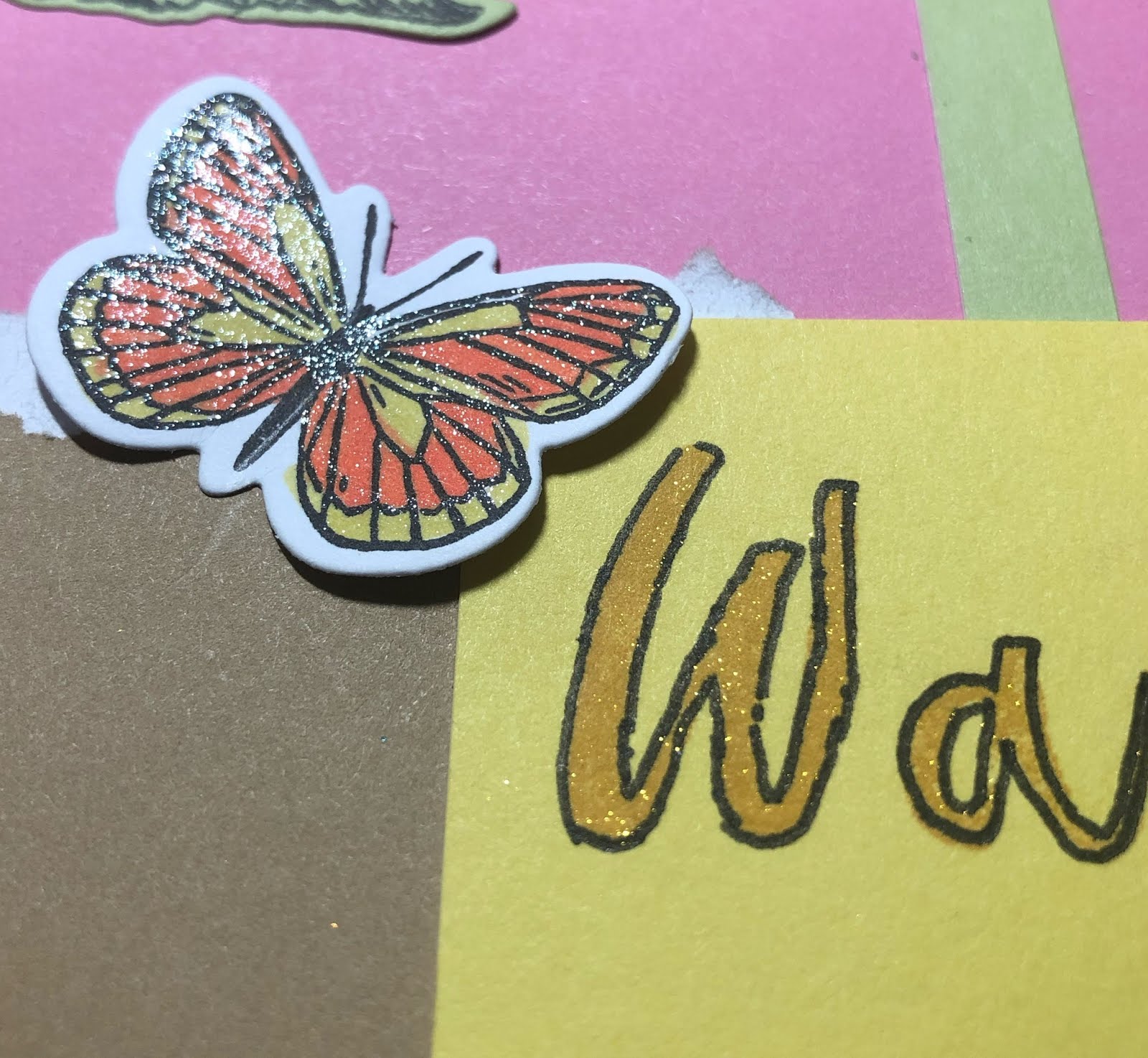 Show and Tell with Michelle: Sunflower Layout ~ Color Dare #362