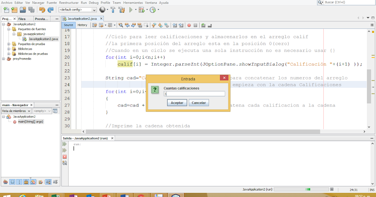 TICS EN EDUCACION: (JAVA) Arreglos-Declarar, leer, concatenar e ...