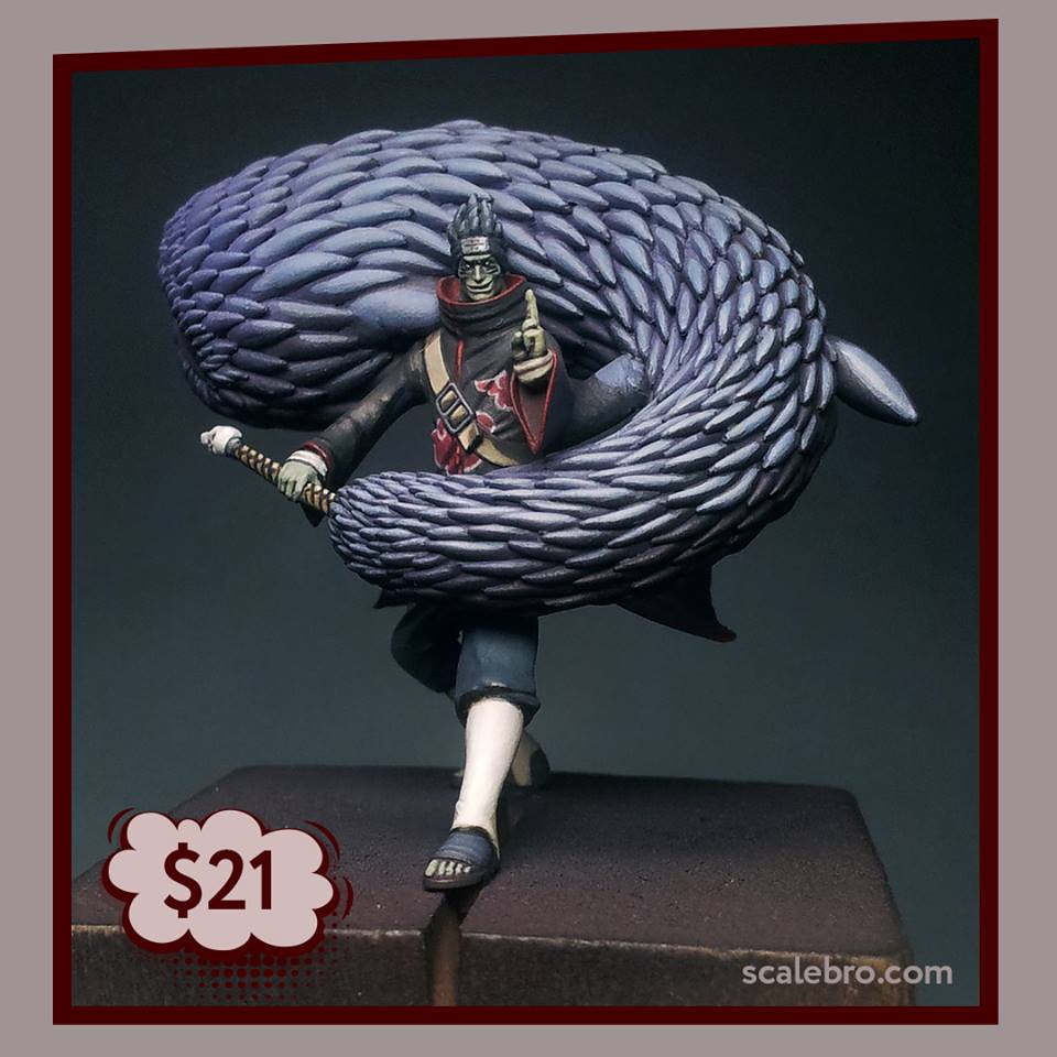 Tabletop Fix: Cartoon Miniatures - Anime Warrior Pre-Order