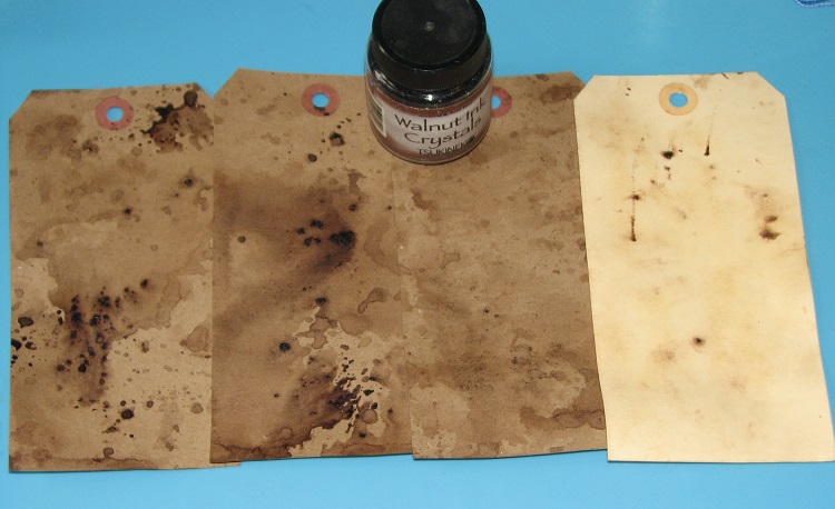 Ink Stains: Walnut Ink Crystals!