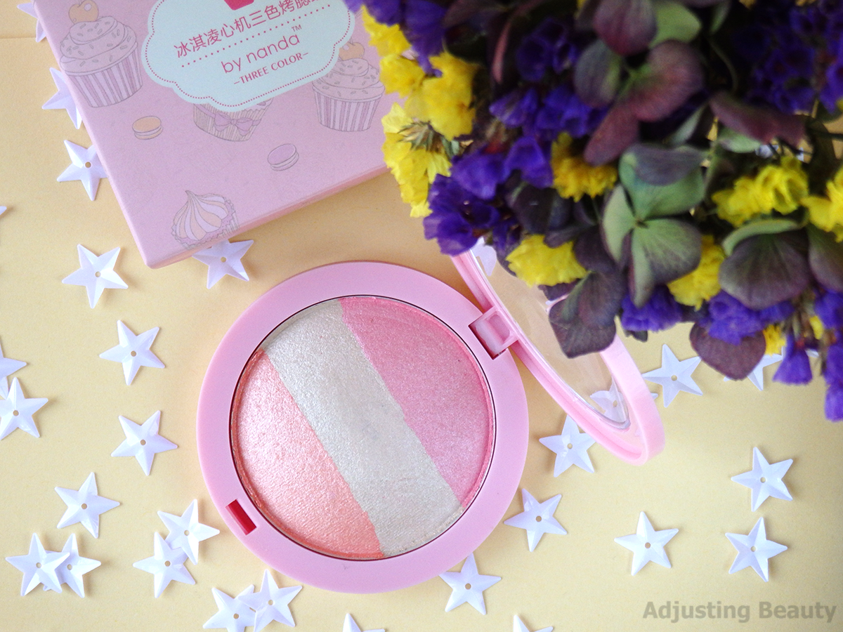 Review: By Nanda Three Color Blush (S01) - Adjusting Beauty