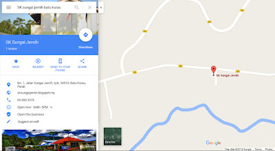 SK Sungai Jernih ijok, batu kurau perak: HUBUNGI