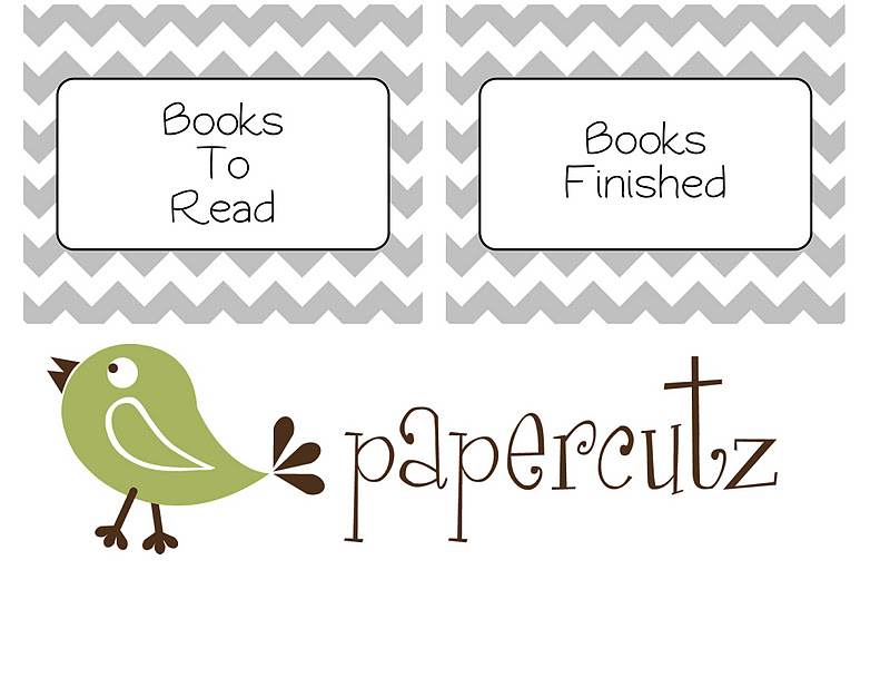 Papercutz: Chevron Book Basket Labels