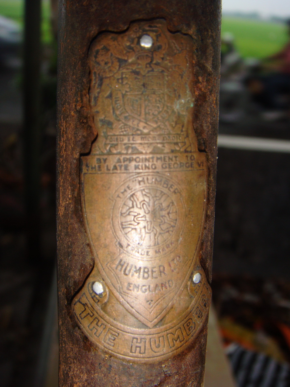 KIOS BARANG ANTIK: Frame onthel HUMBER