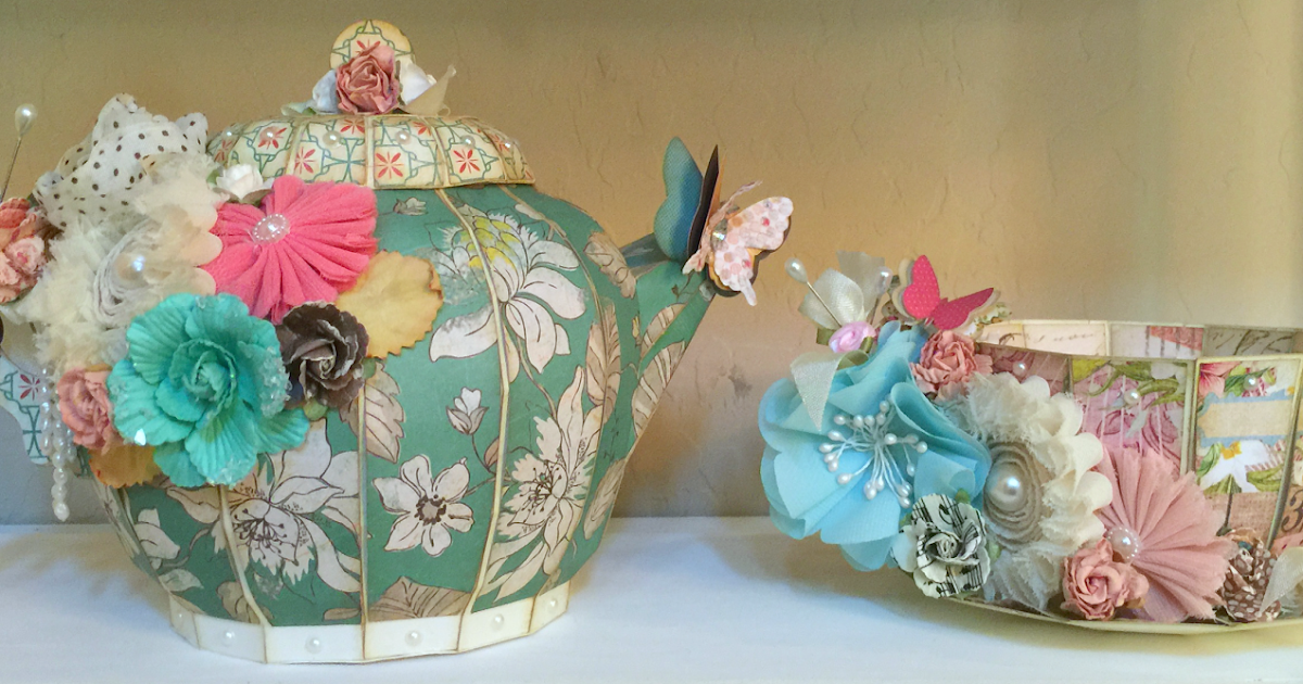 Jenkins Kid Farm: Teacups and Teapots Made of Paper
