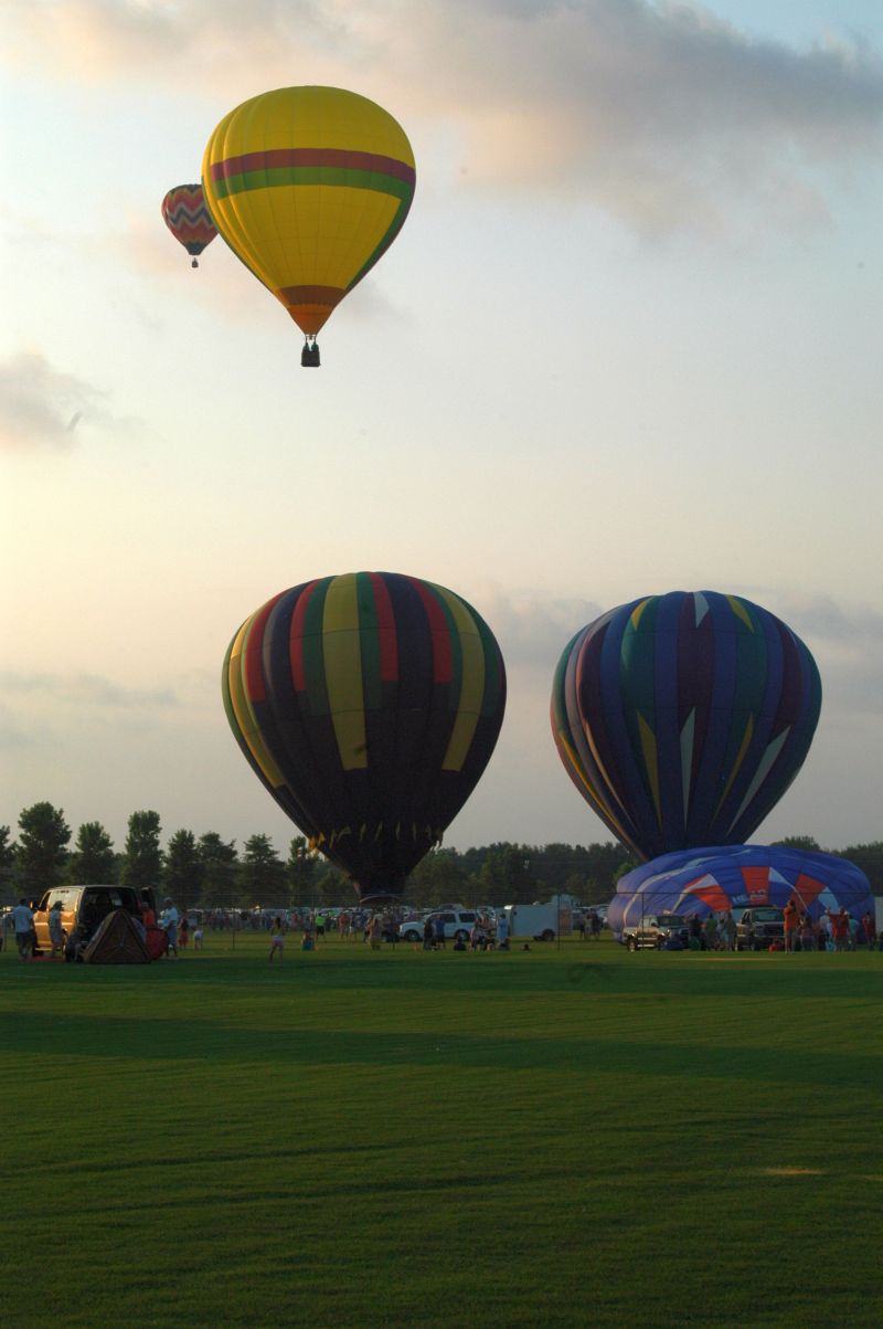Baldwin County, AL: Balloons at Night
