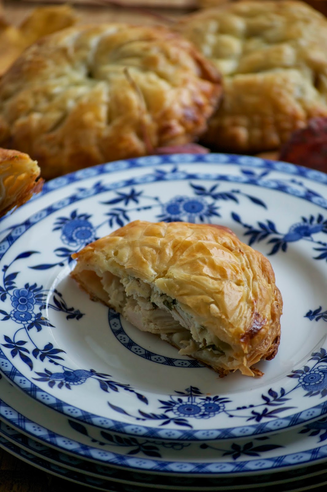more than burnt toast: French Pithiviers with Watercress and Ricotta ...