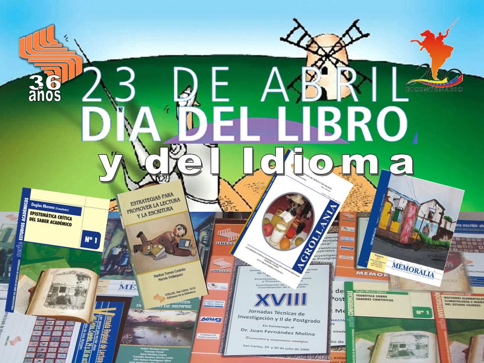 Agenda Universitaria: DIA INTERNACIONAL DEL LIBRO Y DEL IDIOMA